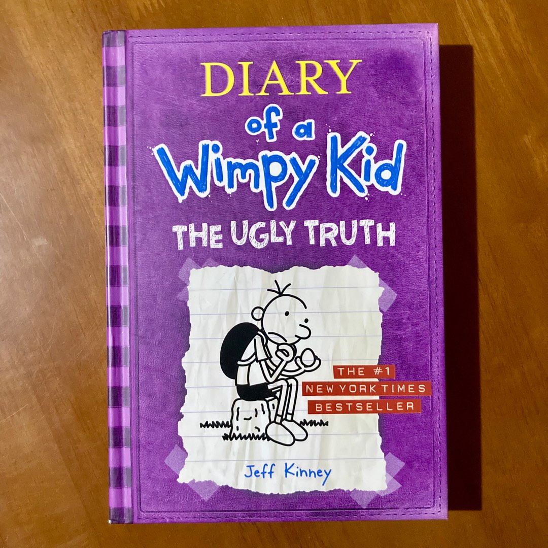 Diary of a Wimpy Kid: The Ugly Truth by Jeff Kinney, Hobbies & Toys ...