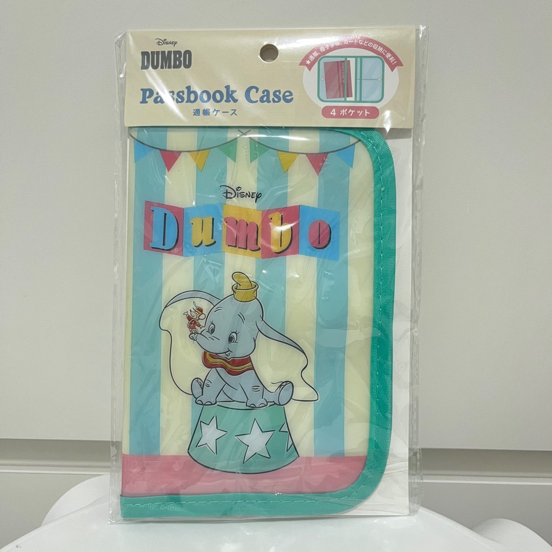 Disney Dumbo Japan Passbook/Passport Case/ Organiser, Hobbies & Toys ...