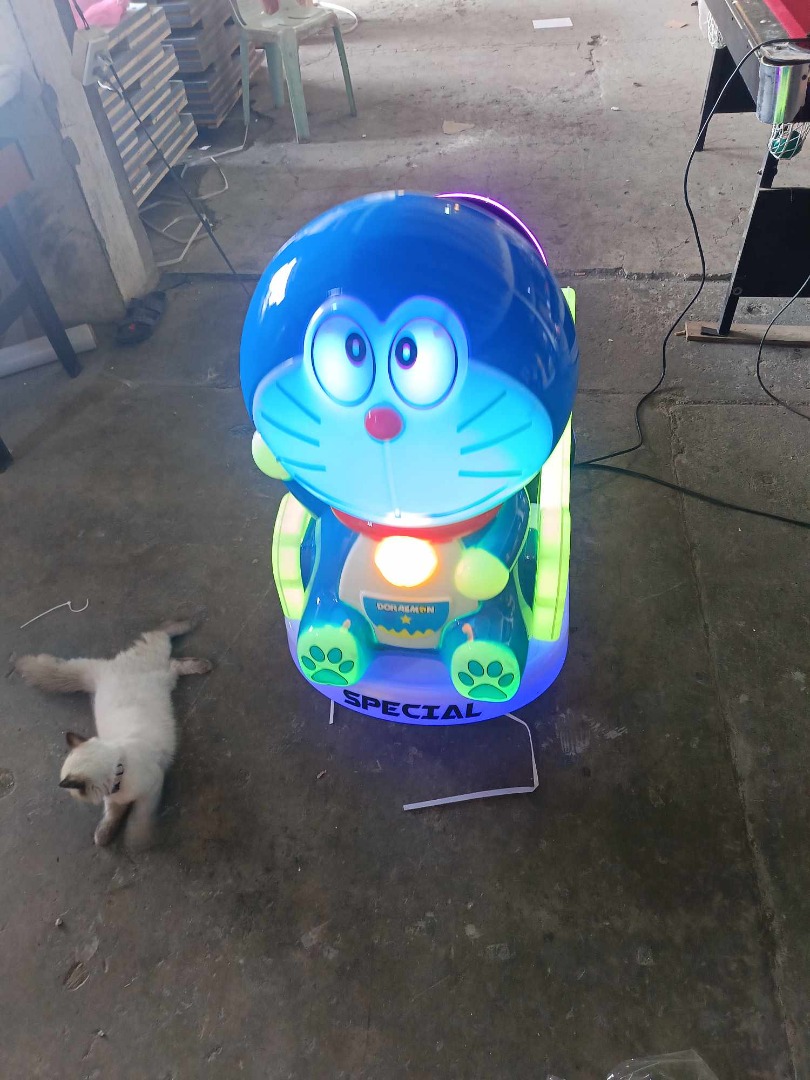 Doraemon Kiddie Ride Coin Operated Arcade Machine, Hobbies & Toys, Toys ...