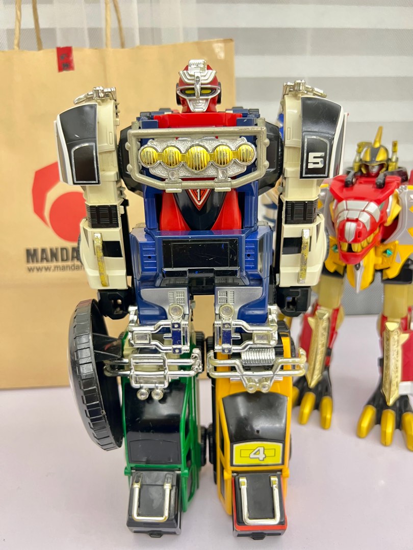 DX Sentai pCarranger RV Robo Power Rangers Turbo Turbo Megazord ...