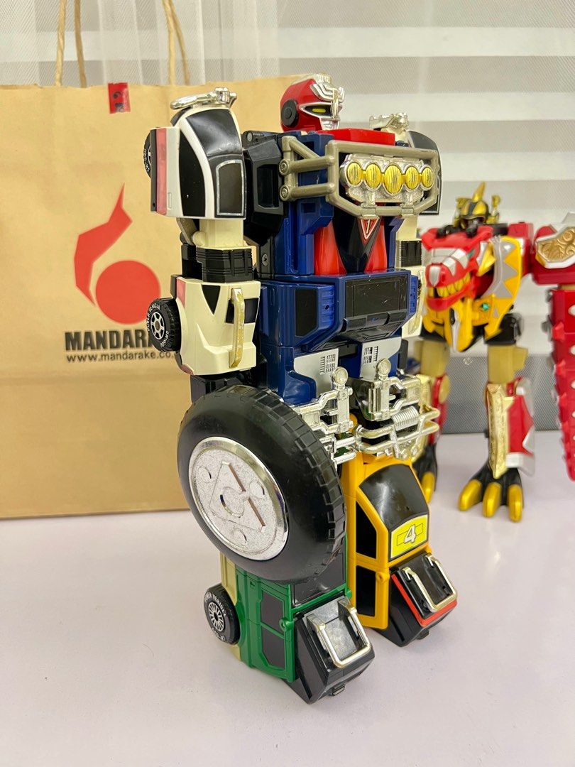 DX Sentai pCarranger RV Robo Power Rangers Turbo Turbo Megazord ...