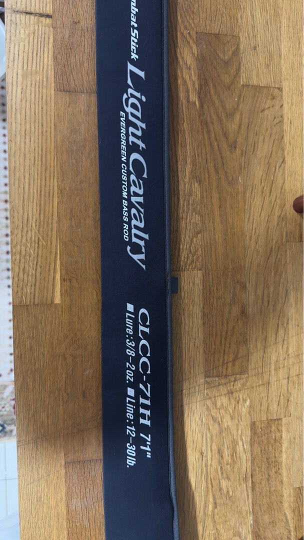 Evergreen Light Cavalry CLCC-71H Fishing Baitcast Rod, Sports Equipment, Fishing on Carousell