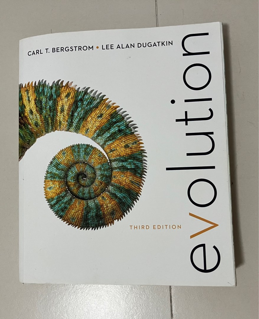 Evolution Textbook 3rd Edition Carl T. Bergstrom and Lee Alan Dugatkin, Hobbies & Toys, Books ...