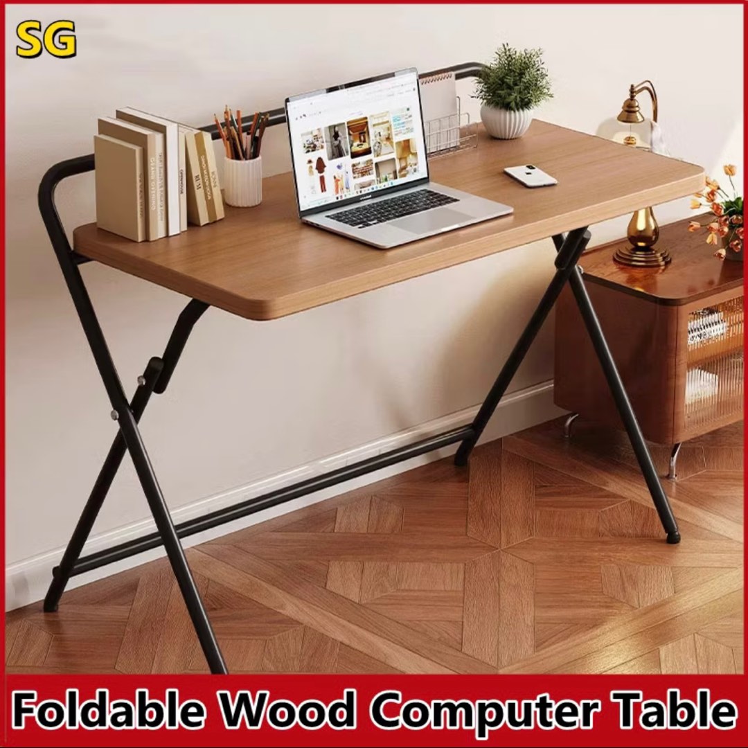 Foldable Table | Foldable Wooden Study Table | Furniture Wooden Study ...