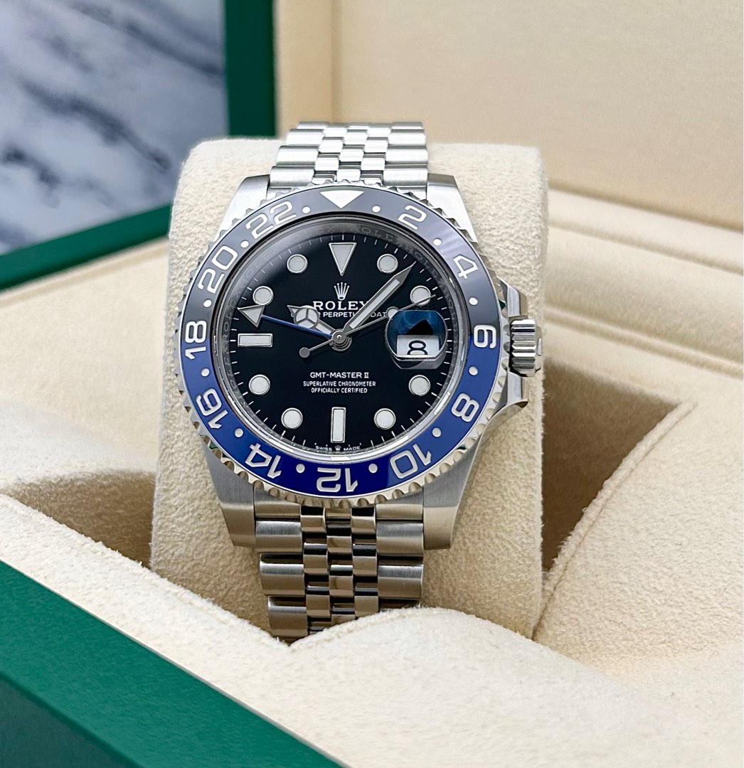 [Fullset NFC Card] Rolex GMT Master II Batgirl 126710BLNR, Luxury ...