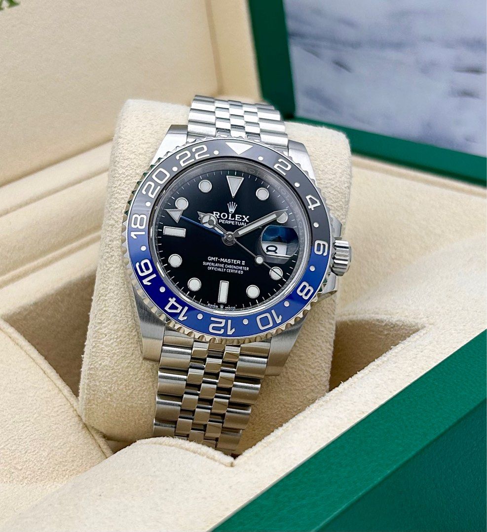 [Fullset NFC Card] Rolex GMT Master II Batgirl 126710BLNR, Luxury ...