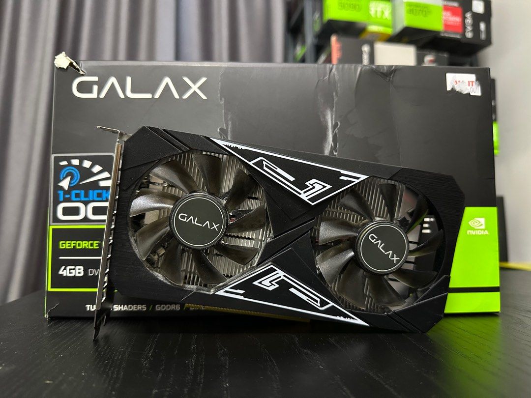 Galax 1-Click OC GTX 1650 4GB GPU | Graphic Card, Computers & Tech ...