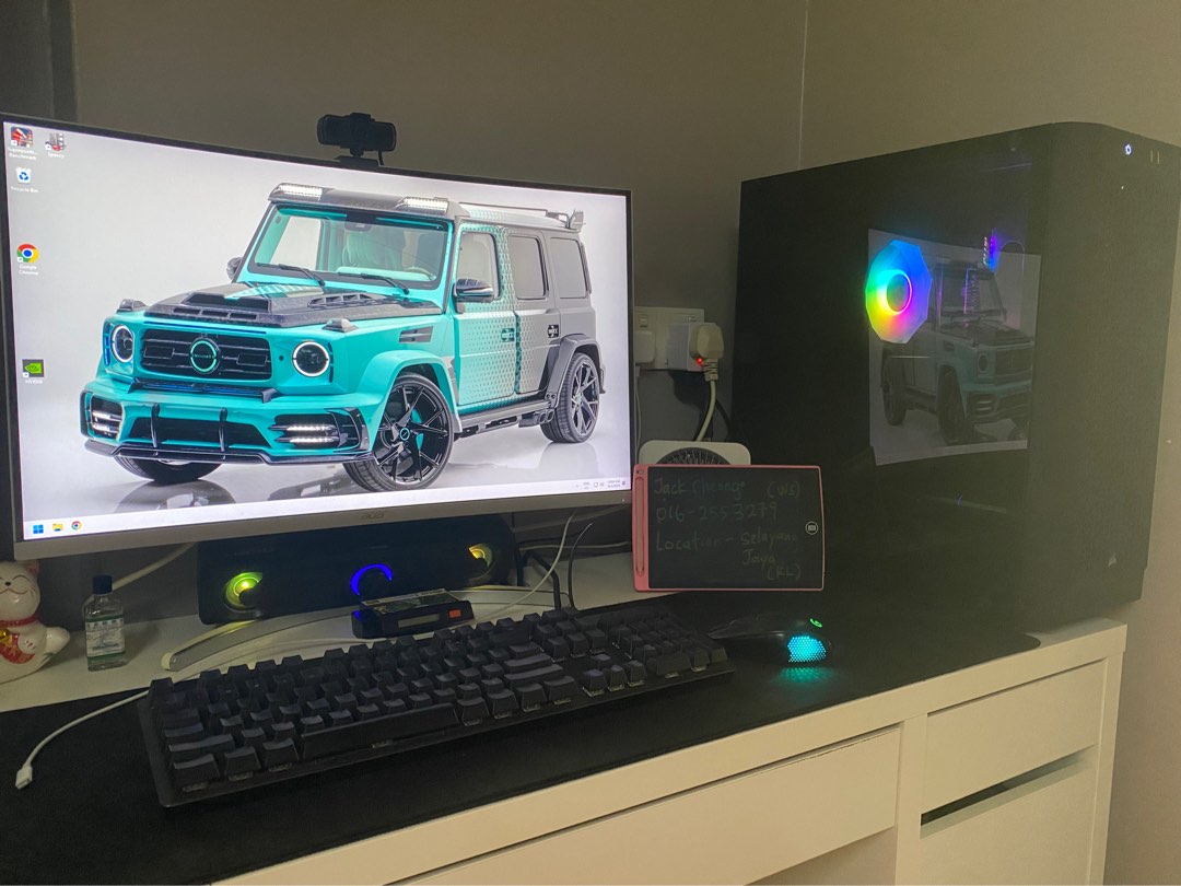 Gaming pc . i9 intel 12th special edition . Pc only . Used with ...