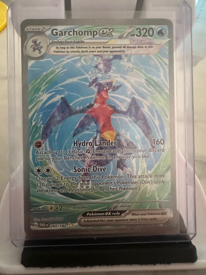 Garchomp ex 245/182 SIR, Hobbies & Toys, Toys & Games on Carousell