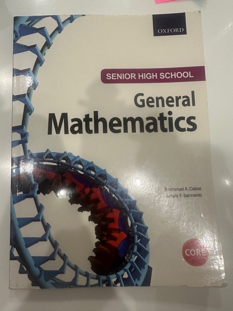 General Mathematics Senior High Book, Hobbies & Toys, Books & Magazines ...
