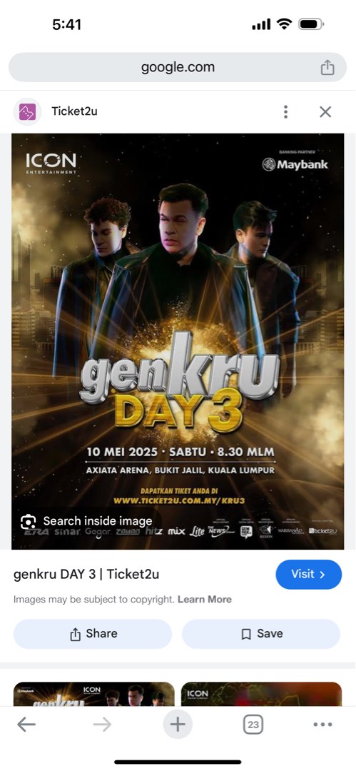 GenKRU day 3, Tickets & Vouchers, Event Tickets on Carousell