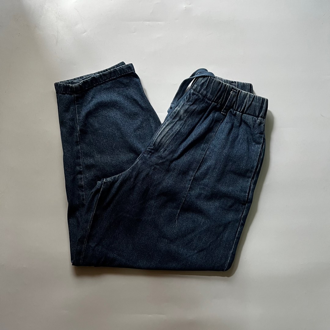 Gu by Uniqlo Balloon Pants in Denim, Men's Fashion, Bottoms, Jeans on ...