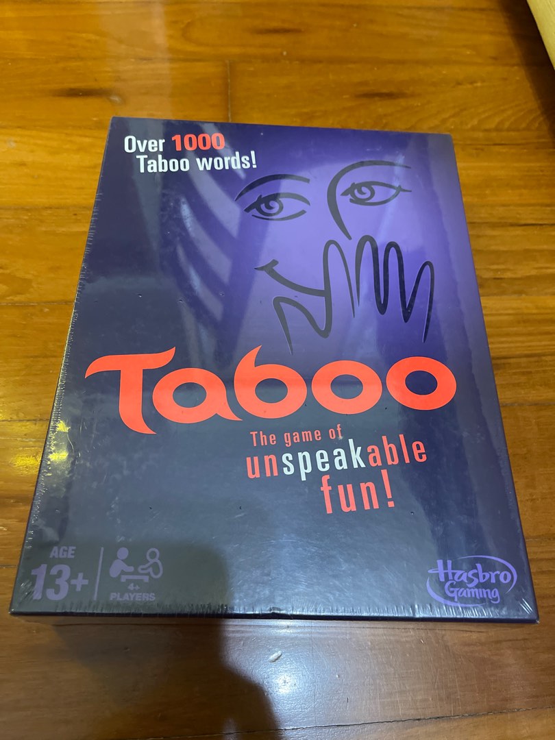 Hasbro Taboo card game, Hobbies & Toys, Toys & Games on Carousell
