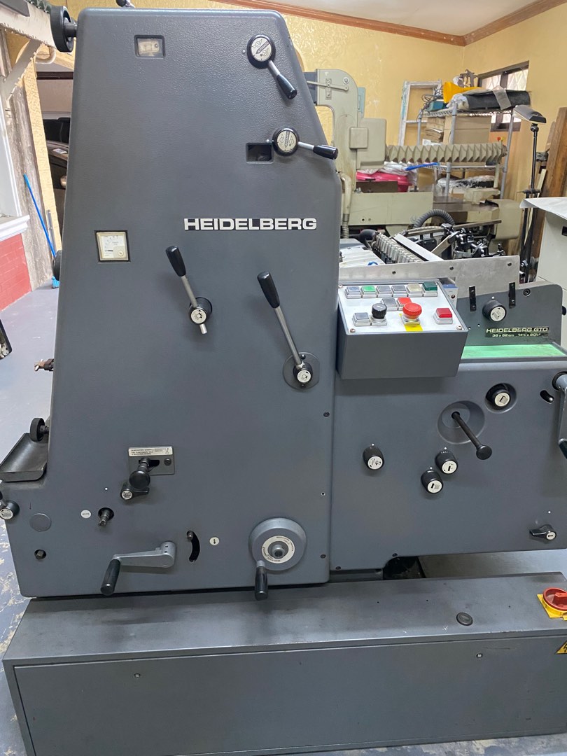Heidelberg GTO52NP, Commercial & Industrial, Industrial Equipment on ...