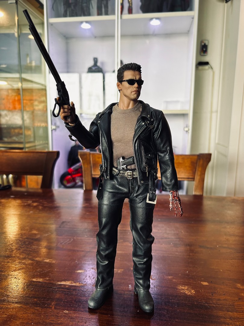 Hot Toys 1/6 Terminator 2 Judgment Day T-800 MMS117, Hobbies & Toys ...