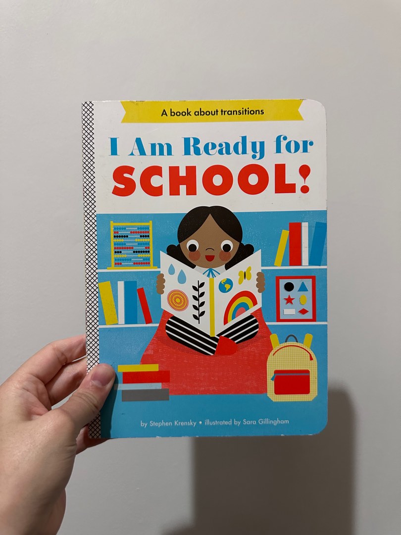 I am ready for school board book buku anak, Buku & Alat Tulis, Buku ...