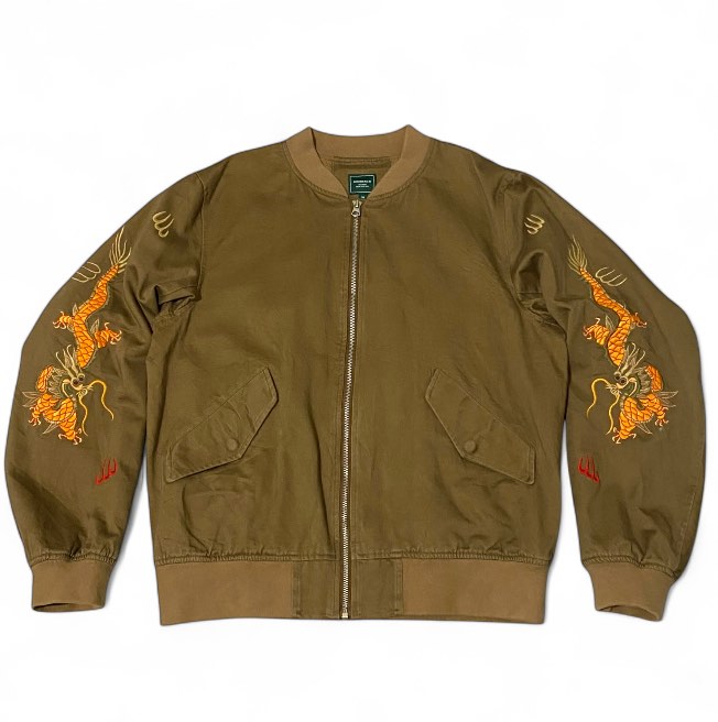 Japanese Bomber Goorench Embroidered Jacket, Men's Fashion, Coats ...