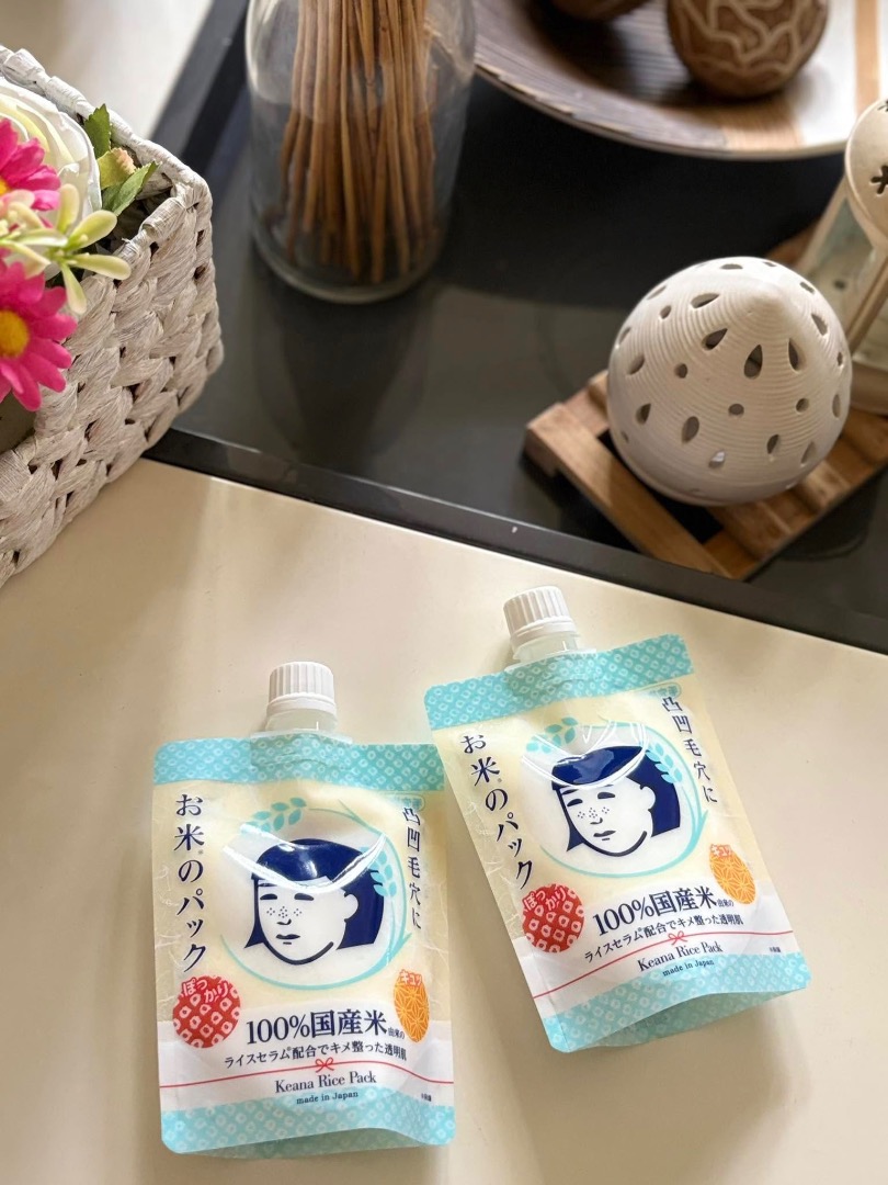 KEANA RICE PACK, Beauty & Personal Care, Face, Face Care on Carousell