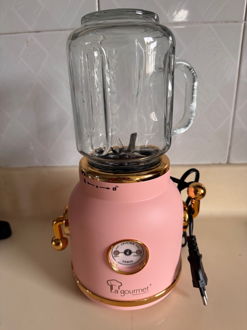 La Gourmet 600ml Retro Juice Blender (Flamingo Pink), TV & Home ...