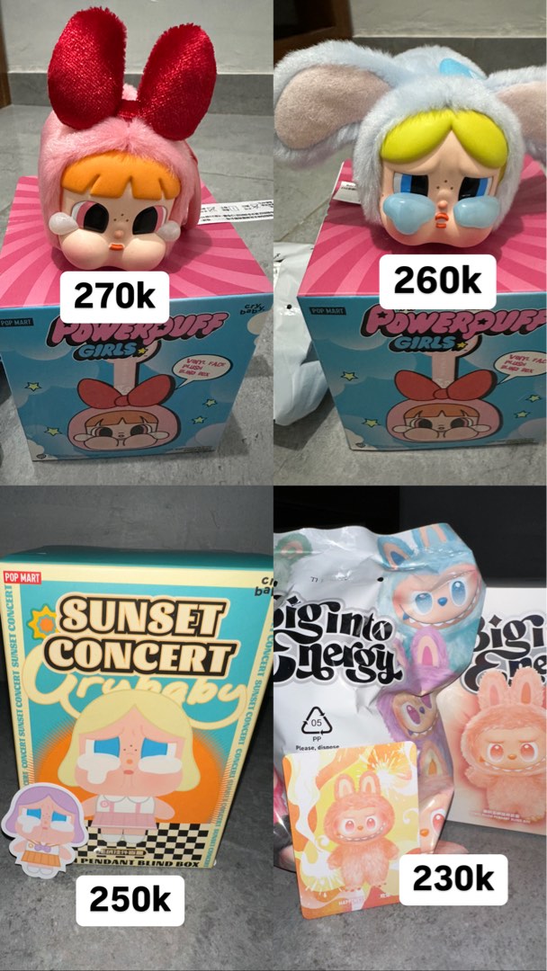 LABUBU, PPG, SUNSET CONCERT ORI POP MART, Barang Yang Dicari di Carousell