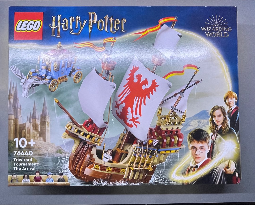 LEGO 76440 Triwizard Tournament: The Arrival, Durmstrang ship build ...