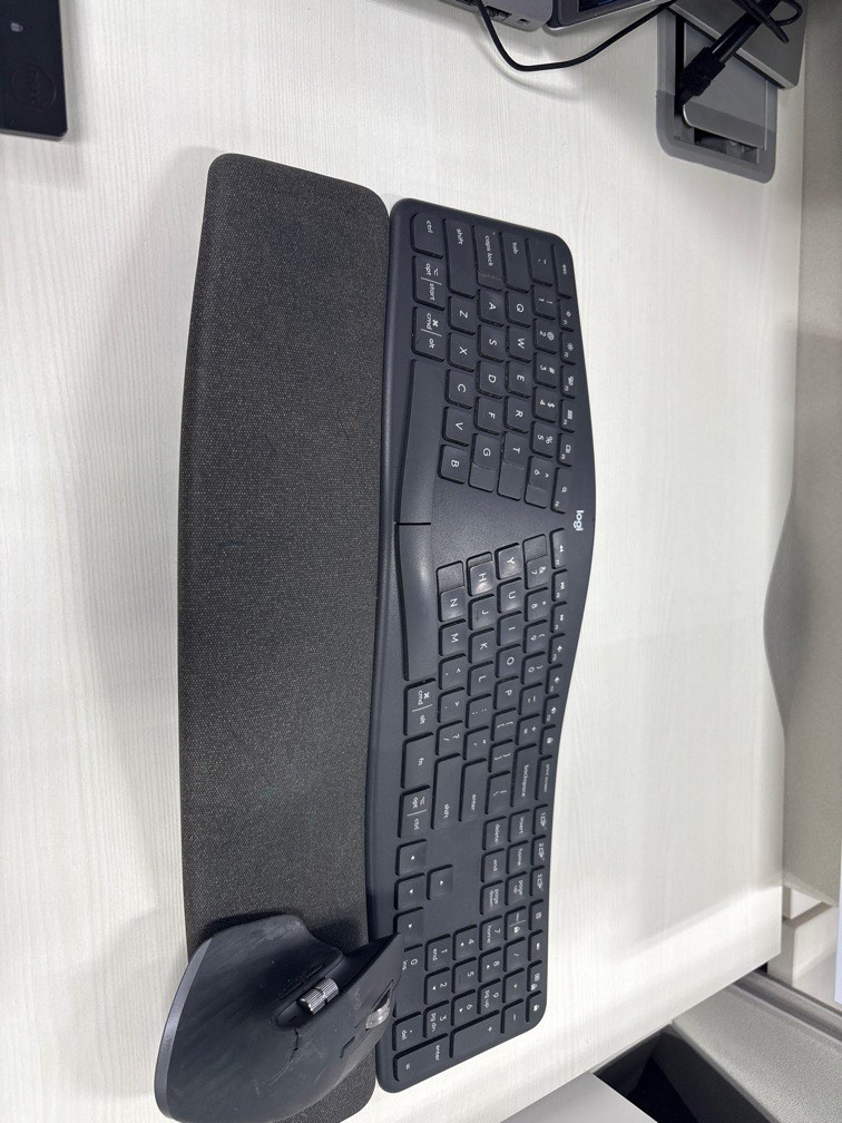 Logitech ergonomic keyboards and mouse K860 and MS Master 3, Computers ...