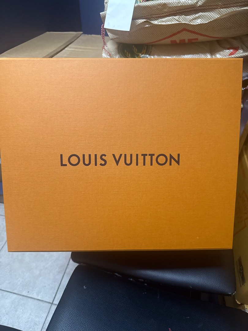 LV Empty Box with complementary paper bag, Garage Sale on Carousell