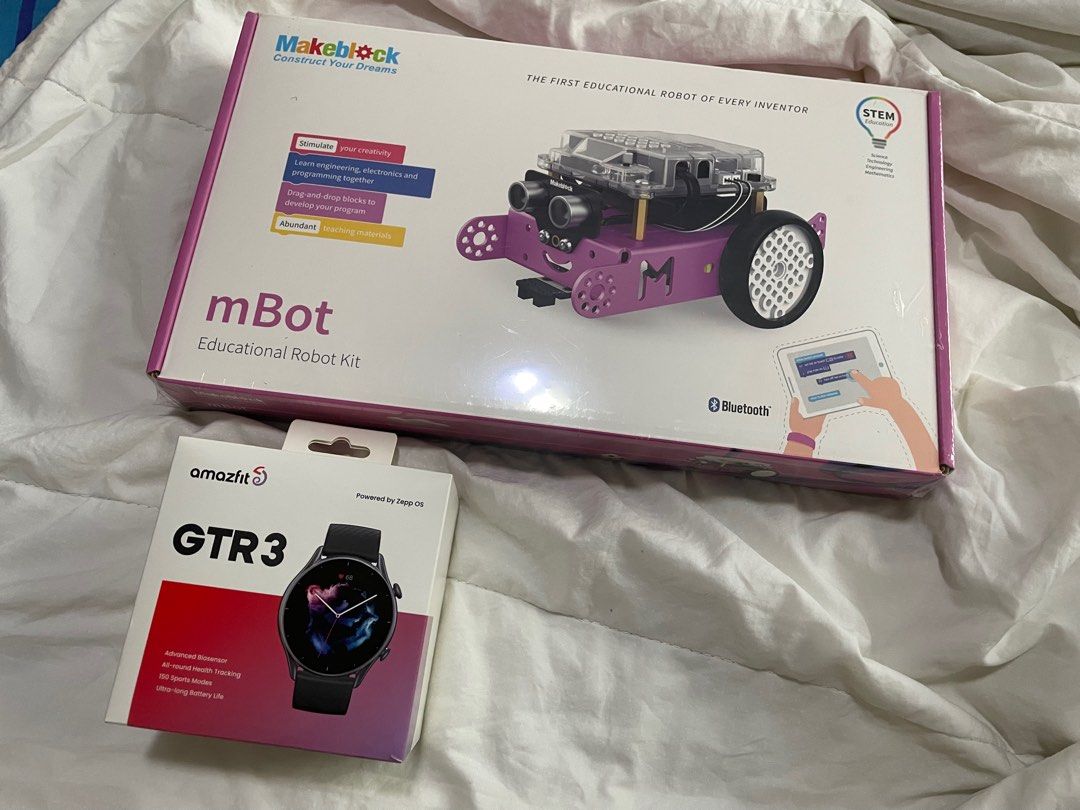 Makeblock mBot Educational Robot Kit (Bluetooth, STEM)+ GTR 3 ...