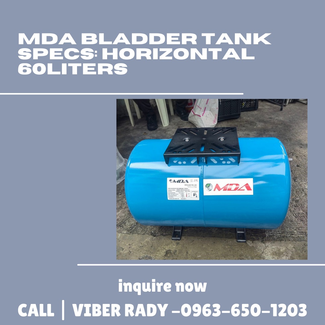 MDA BLADDER TANK HORIZONTAL, Furniture & Home Living, Furniture, Other ...