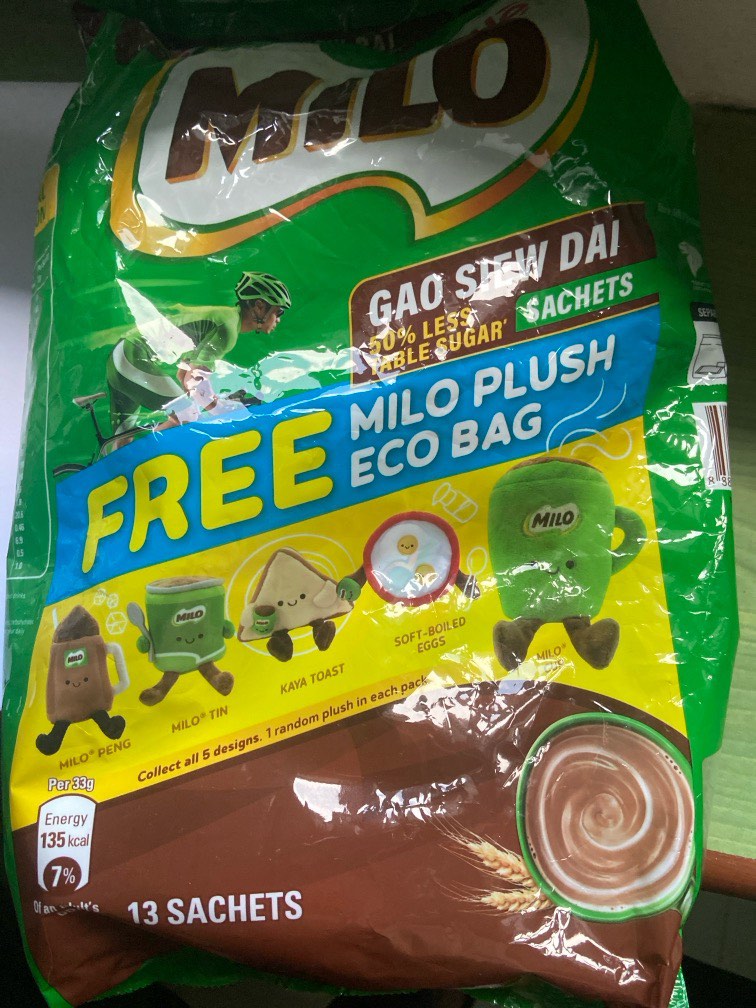 Milo eco bag-Kaya toast(includes milo), Food & Drinks, Other Food ...