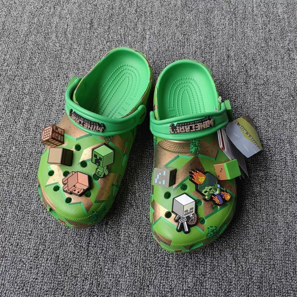 Minecraft Crocs Kid Shoes, Babies & Kids, Babies & Kids Fashion on ...