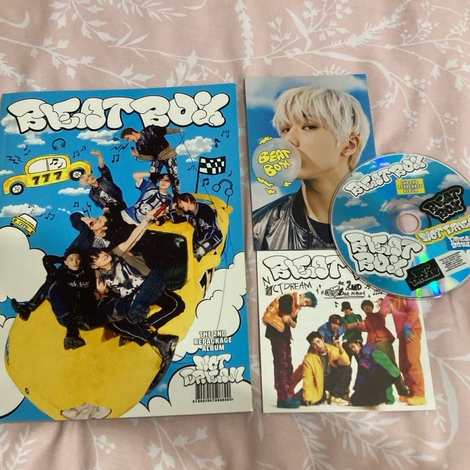 NCT Dream Beatbox Photobook + some includes (as seen from the photo ...