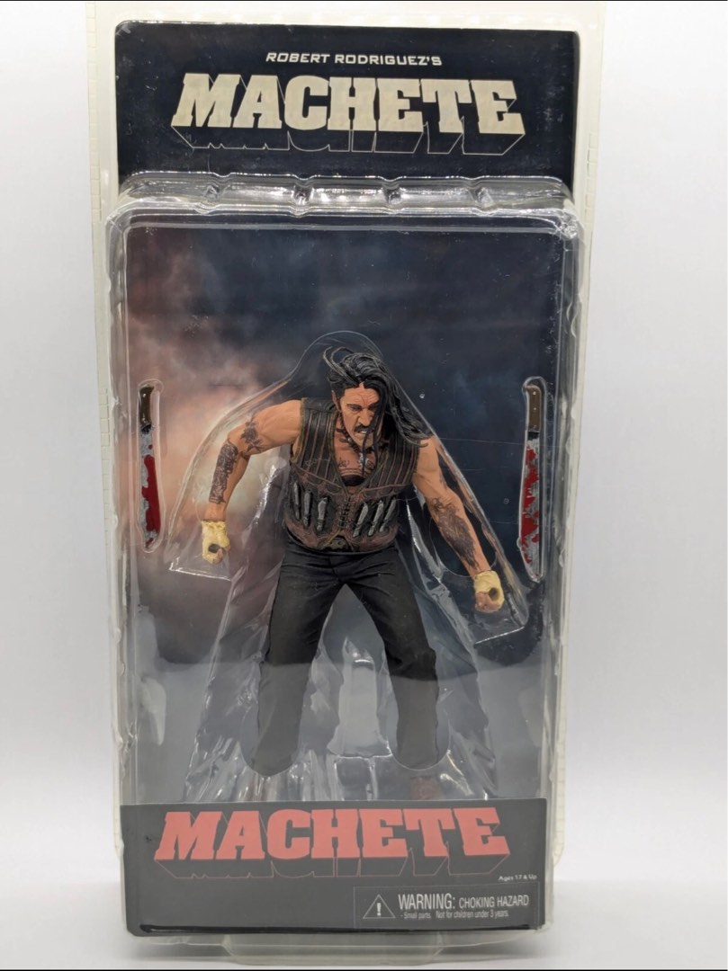 Neca DANNY TREJO Figure Robert Rodriguez's MACHETE Isador Cortez RARE ...