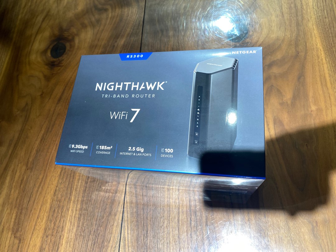 Netgear nighthawk RS300 Netgear wifi7 router, Computers & Tech, Parts ...