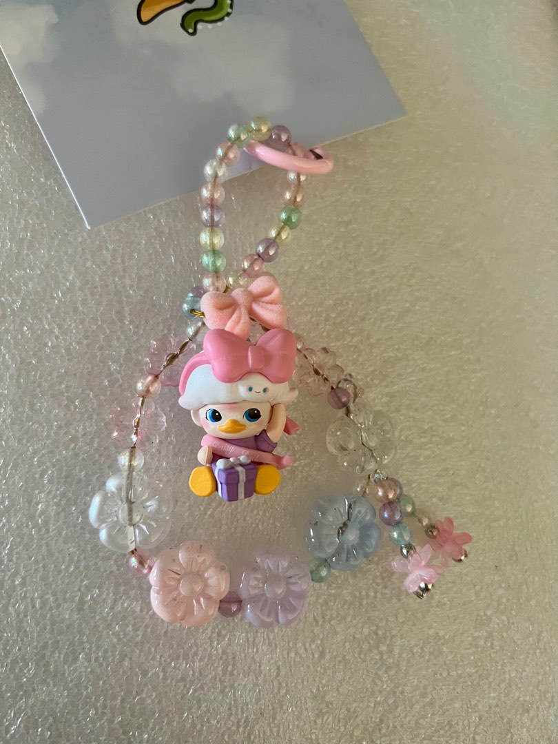 New Popmart Dimoo Disney inspired popbean Bag charm / mobile phone ...