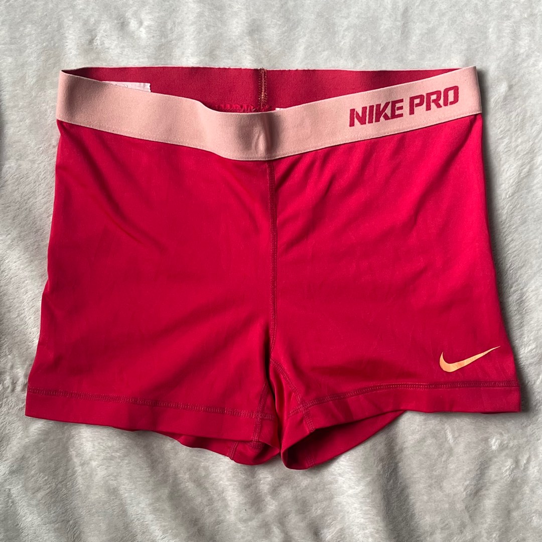 Nike Pro Spandex Shorts, Women's Fashion, Activewear on Carousell