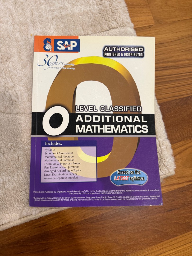 O level A Math 2009 version, Hobbies & Toys, Books & Magazines ...