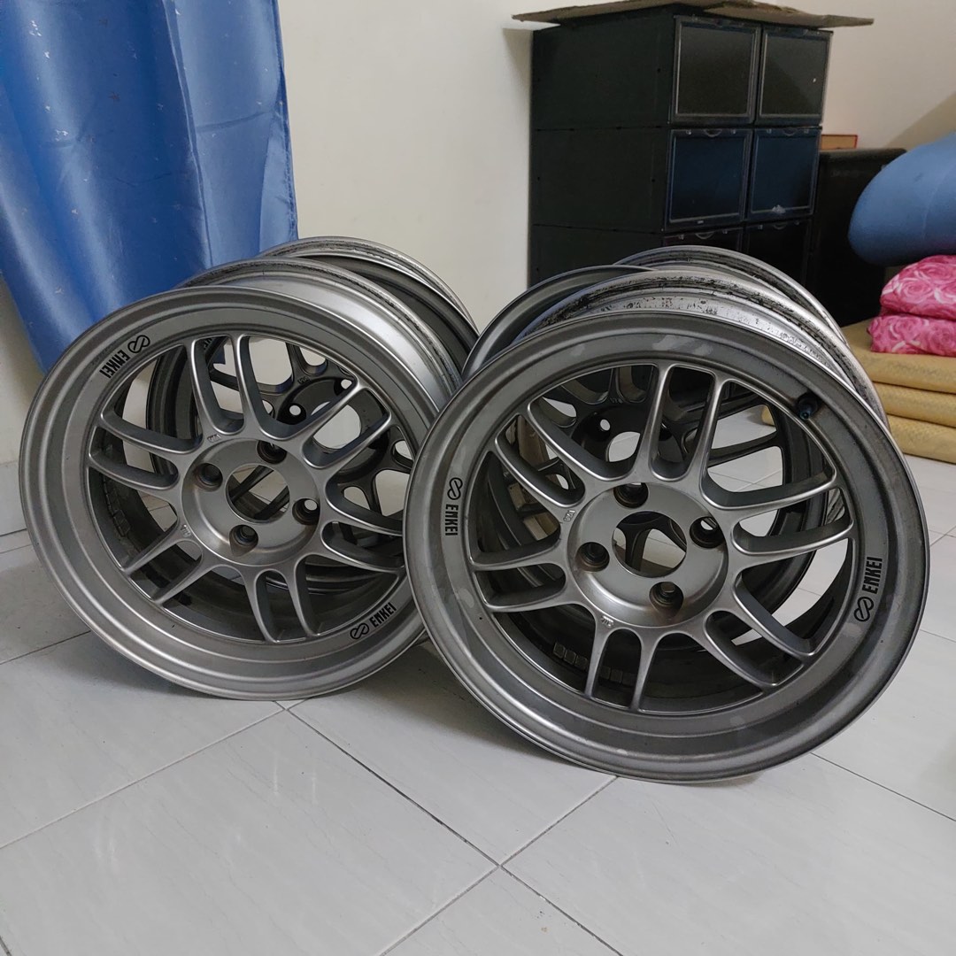 Original Enkei RPF1 rim, Auto Accessories on Carousell