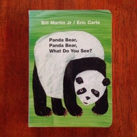 Panda bear panda bear what do you see board book by eric carle, Bayi ...