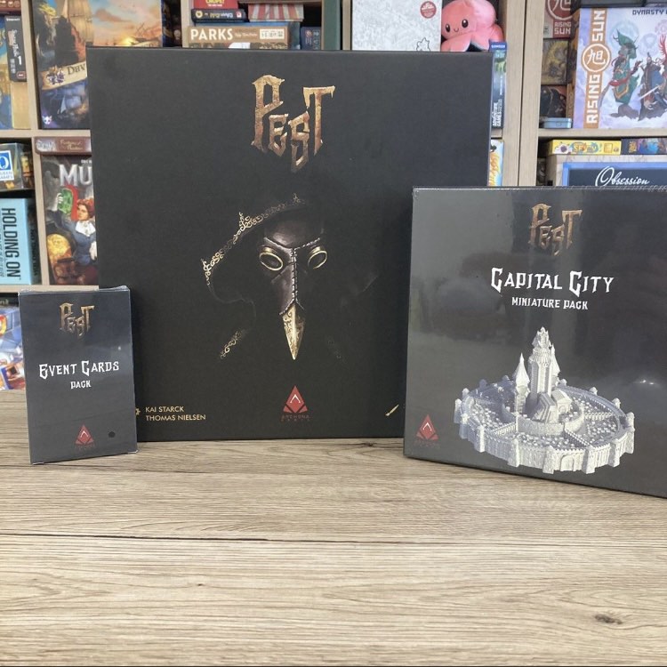 Pest Board Game + expansions, Hobbies & Toys, Toys & Games on Carousell