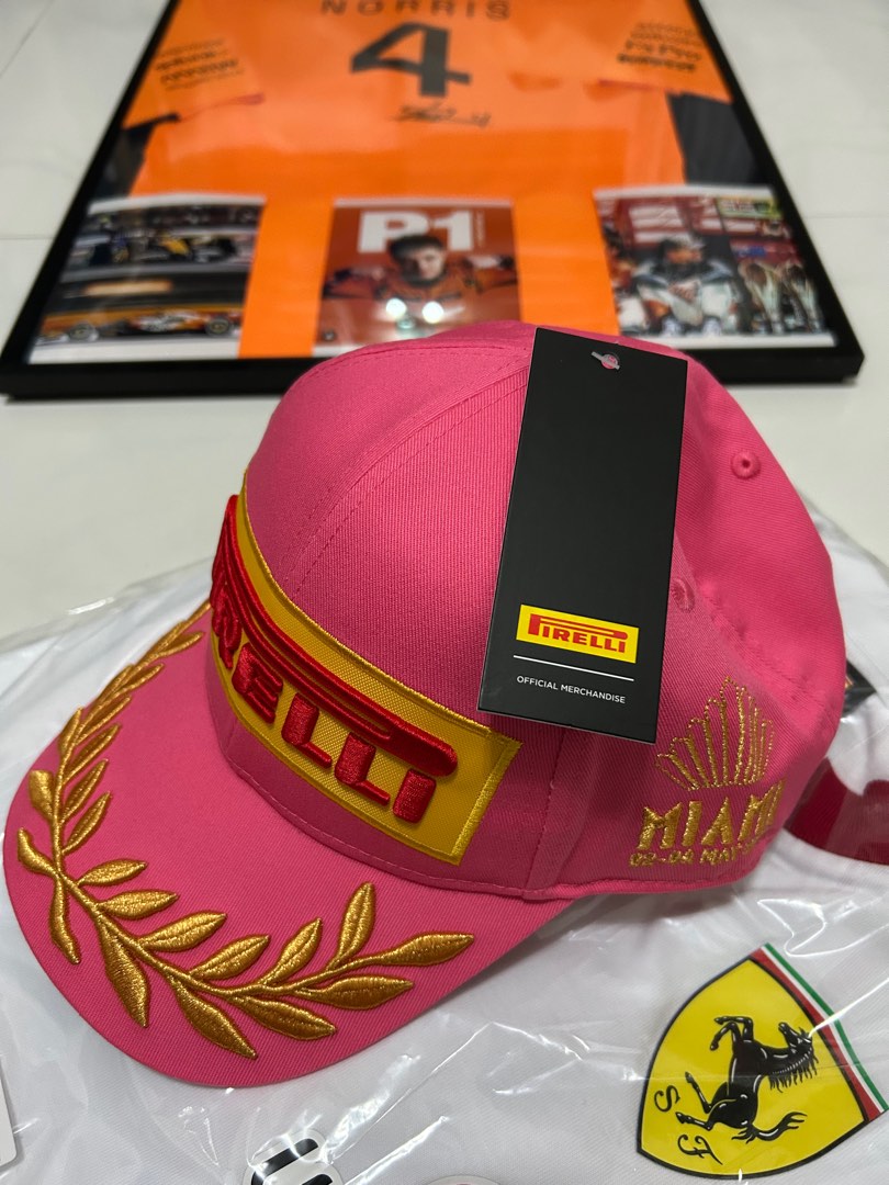 Pirelli F1 2025 Miami GP Podium Cap, Men's Fashion, Watches ...