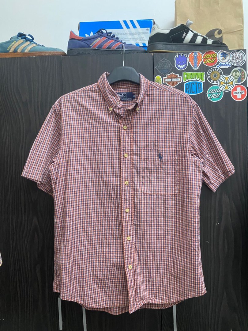 Polo ralph lauren button up, Men's Fashion, Tops & Sets, Tshirts & Polo ...