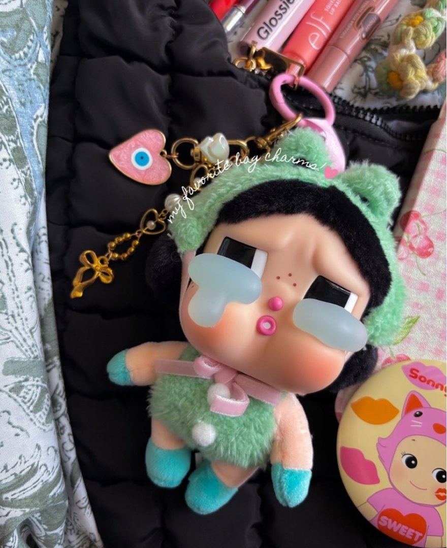 Popmart Crying Again Crybaby frog, Hobbies & Toys, Toys & Games on ...