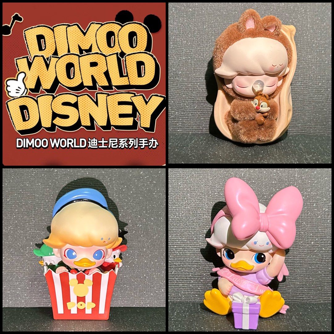 Popmart Dimoo World x Disney Collaboration | No Secret | Selected Basic ...