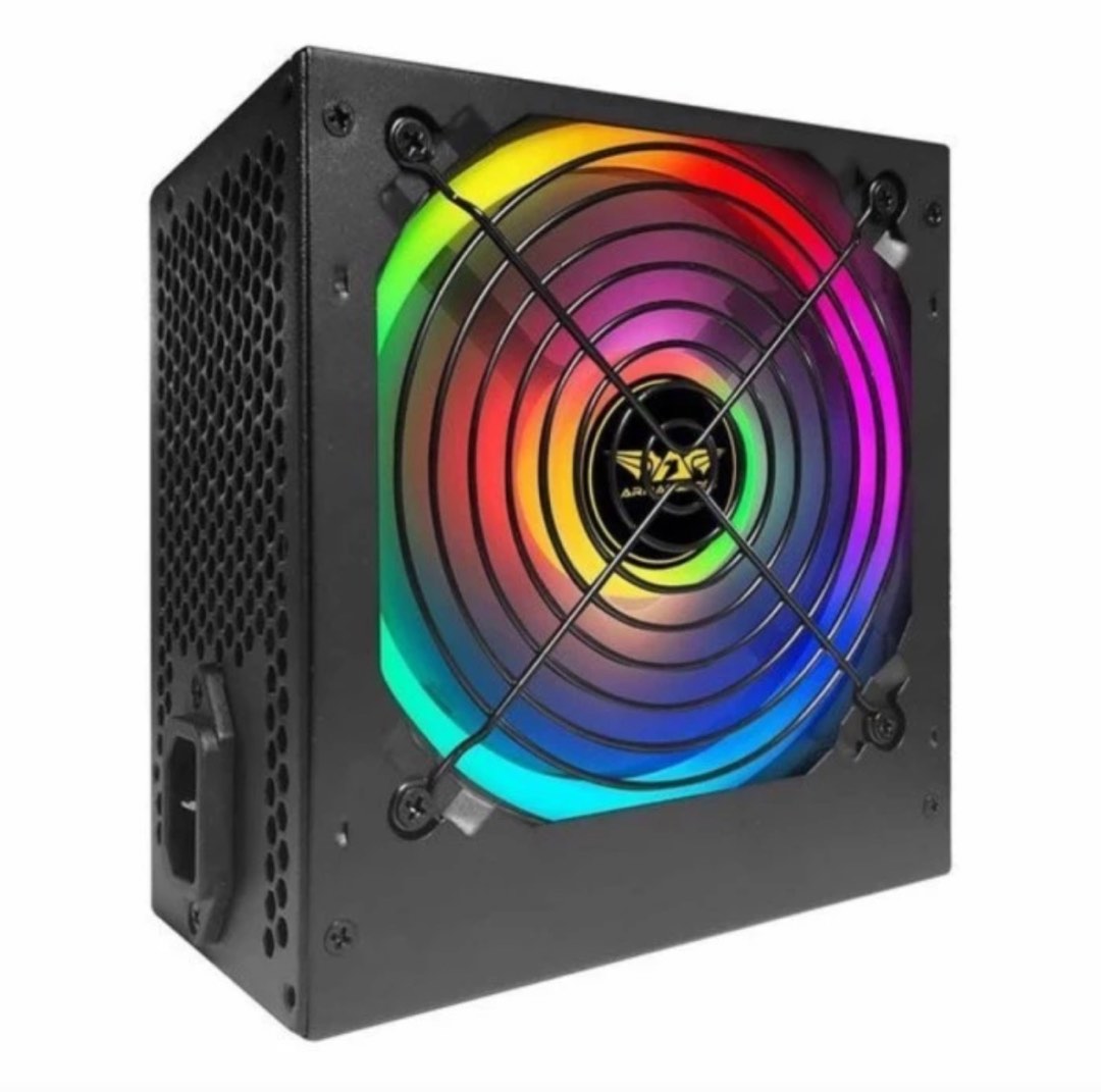 Power Supply Unit PSU Armageddon 600W 80+ RGB Non Modular, Elektronik ...