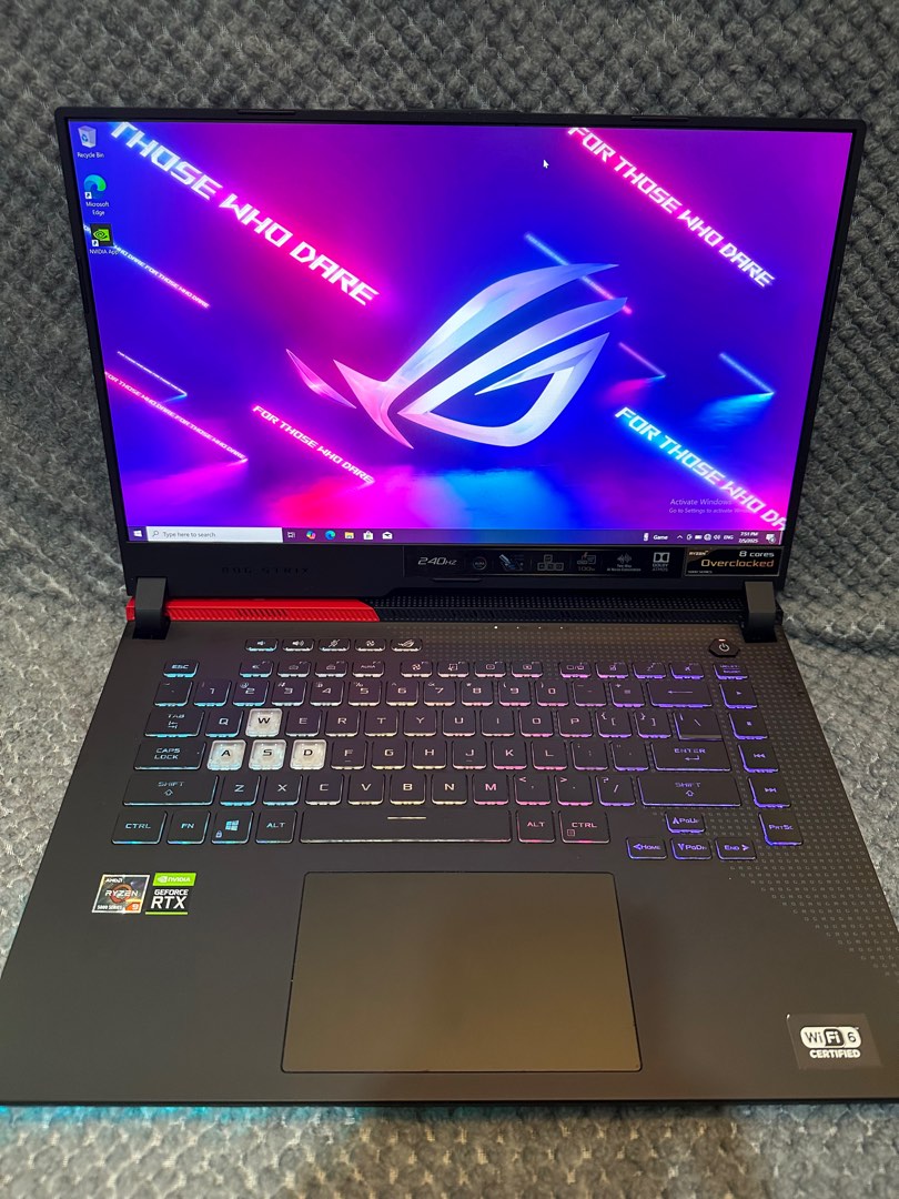 ROG Strix G15 R9-5 RTX3060 2K 240HZ Gaming Laptop, Computers & Tech ...