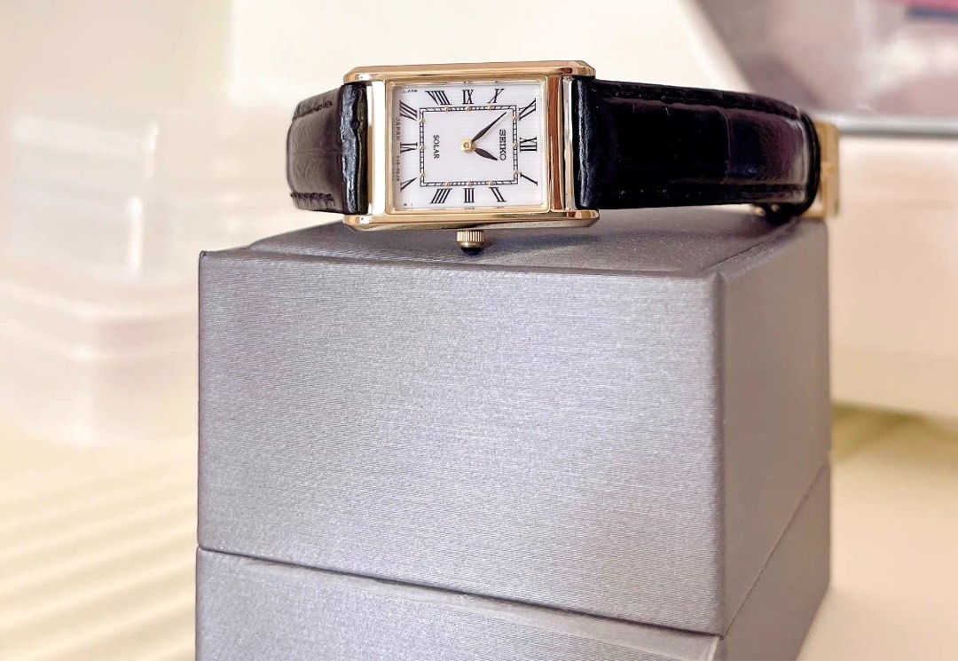 Seiko SUP250 Solar Like New, Women's Fashion, Watches & Accessories ...