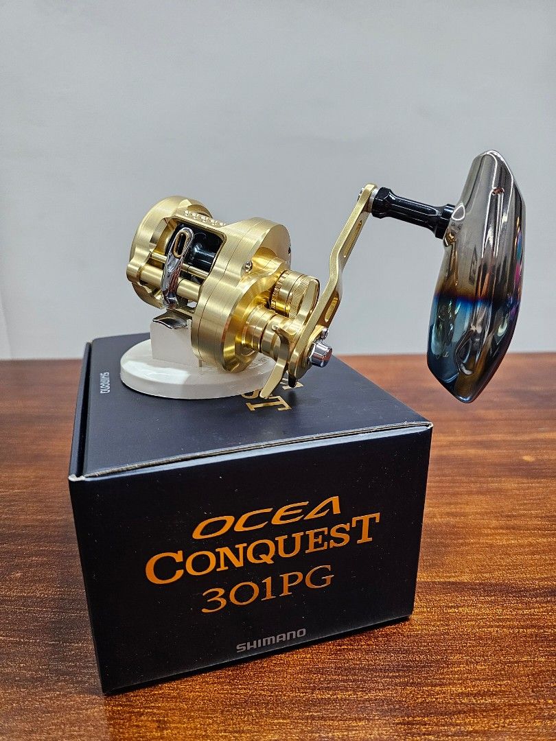 Shimano ocea conquest 301PG, Sports Equipment, Fishing on Carousell