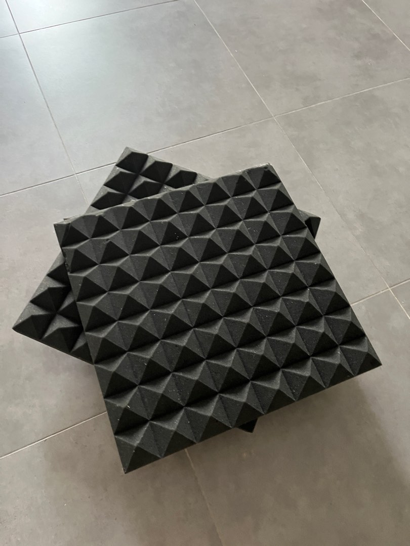 Soundproof Foam Sound Absorb 50cm x 50cm wall foam, Audio, Other Audio ...
