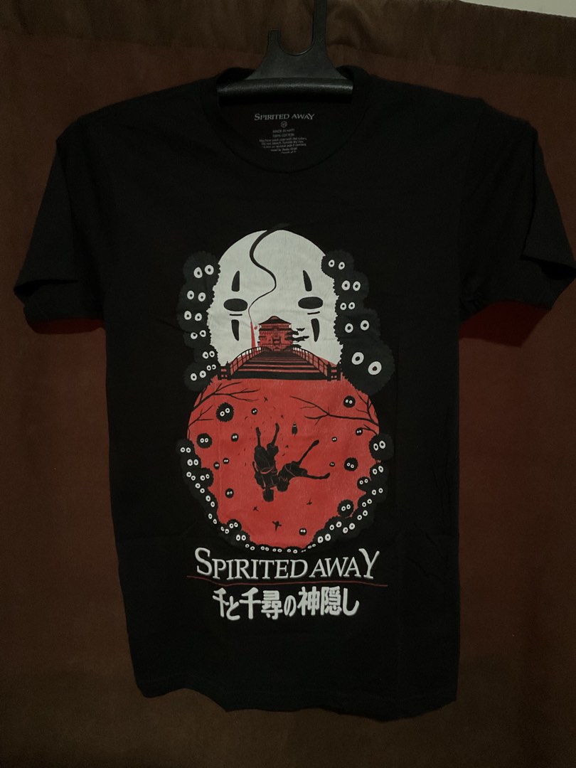 Spirited Away Animated film tee unisex, Men's Fashion, Tops & Sets ...